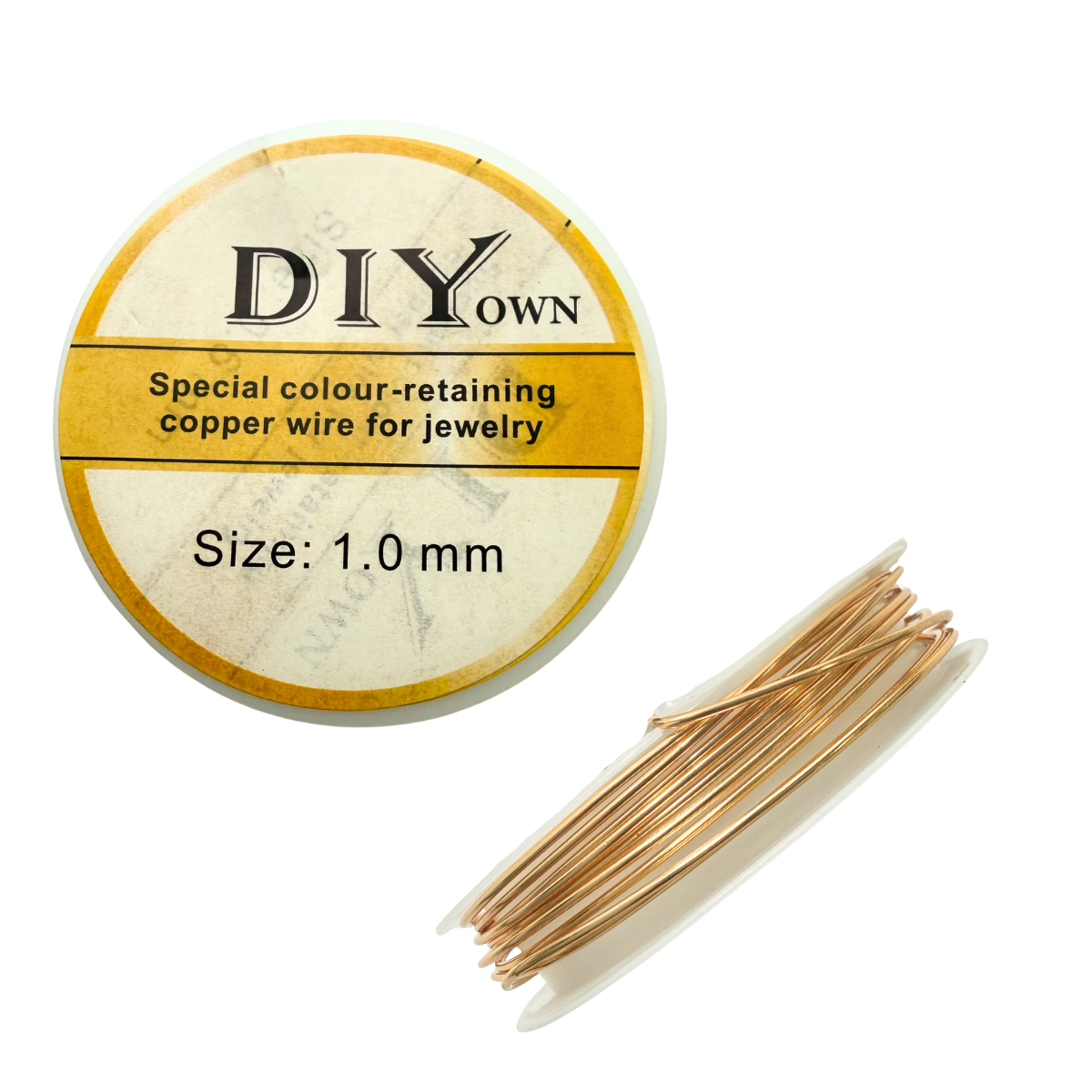 1.5m Roll of 18 Gauge Tarnish Resistant Gold Plated Artistic Wire #10 ...