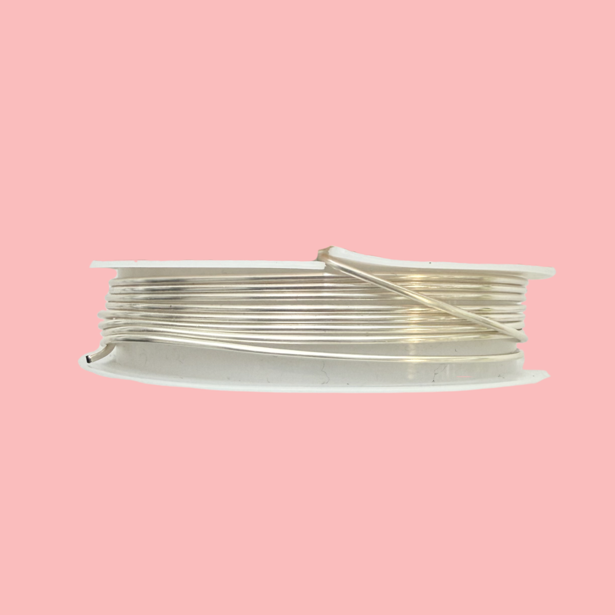 1.5m Roll of 18 Gauge Tarnish Resistant Silver Plated Artistic Wire #1 ...