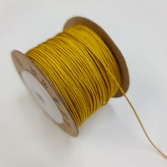 Nylon Mala Thread 0.4mm Gold 120m Roll – Aussie Bead Supply