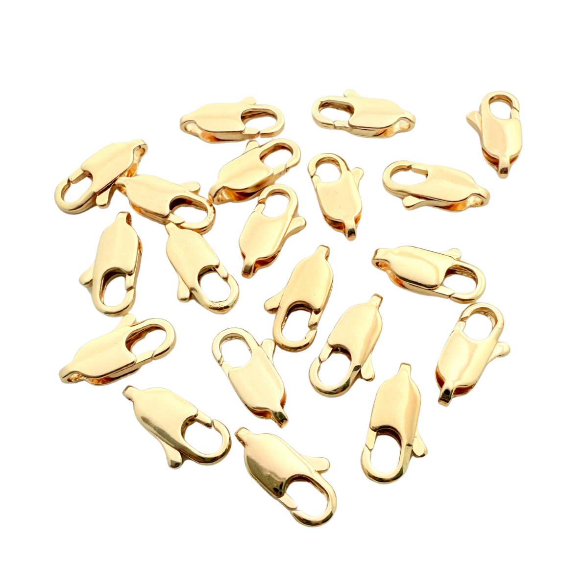 Lobster Clasps 12mm 20pcs Gold Plated Tarnish Resistant – Aussie Bead ...