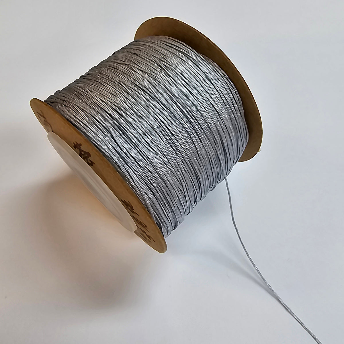 Nylon Mala Thread 0.4mm Silver/Grey 150m Roll – Aussie Bead Supply