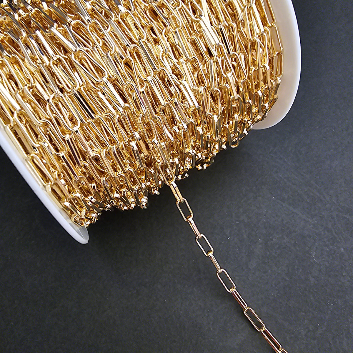 Paperclip Chain 10mm 1 Metre Gold Plated Tarnish Resistant – Aussie ...