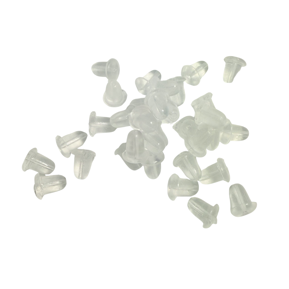Rubber Silicone Earring Backs 30pcs – Aussie Bead Supply